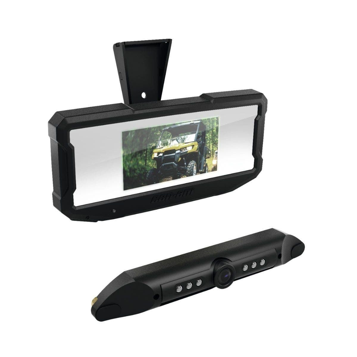 Can-Am Rear View Mirror & Camera Monitor – Waterproof with Night Vision ...