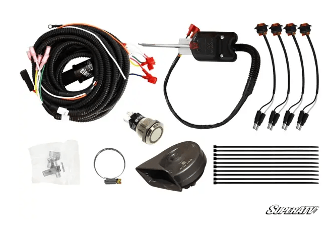 Super Atv Universal Plug And Play Turn Signal Kit Awesomeoffroadcom