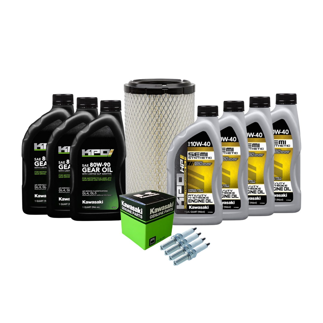 Oil Change & Maintenance Kit for Kawasaki Ridge (all models ...