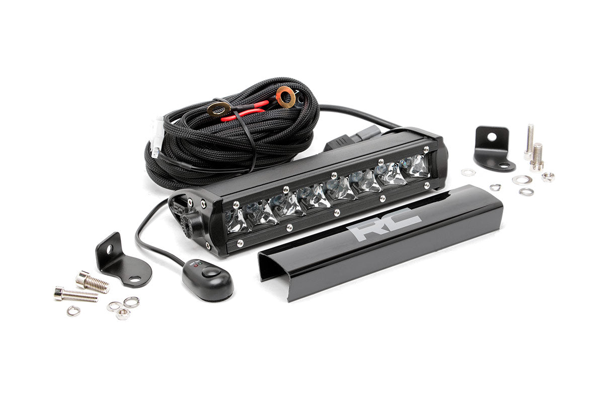 8 Inch Chrome Series LED Light Bar | Single Row – AWESOMEOFFROAD.COM